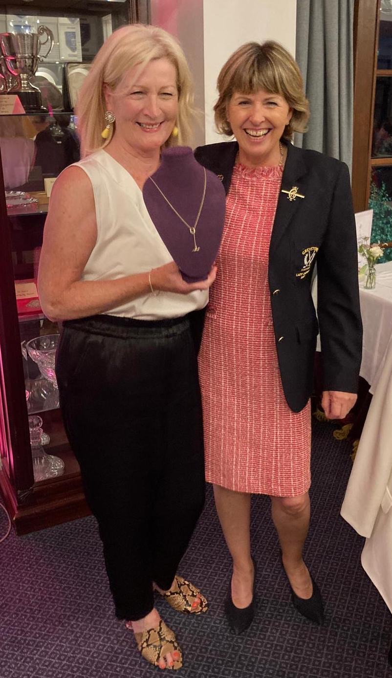 Amanda Lawless wins Lady Captain Celine’s prize – Greystones Golf Club